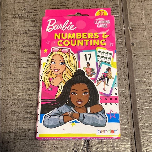 Barbie | Toys | Barbie Numbers Counting Learning Cards | Poshmark